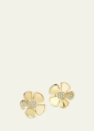 L. KLEIN 18k Alessia Diamond Stud Earrings
