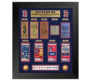 HIGHLAND MINT Red Sox World Series Coin And Ticket - One-color