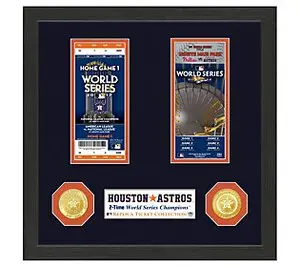 HIGHLAND MINT Astros World Series Champion Ticket Collection - One-color