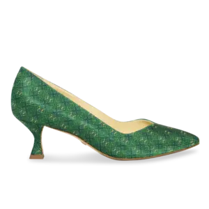 Sarah Flint Perfect Kitten Pump 50 Green