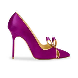 Sarah Flint Perfect Nina 100 Stiletto Pumps - Fuchsia Satin