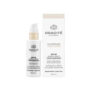 ODACITE Flex-Perfecting Mineral Drops Tinted Sunscreen SPF 50 01 Fair 01 Fair