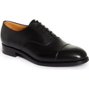 J.M. Weston 300 Cap Toe Oxford In Black - 60% Off | Editorialist