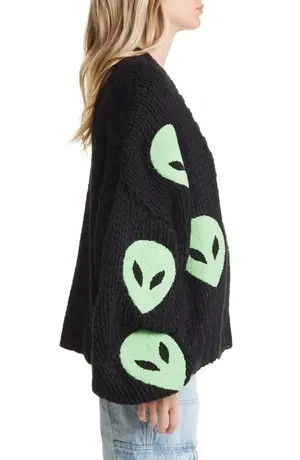 DRESSED IN LALA Visionary Alien Cardigan