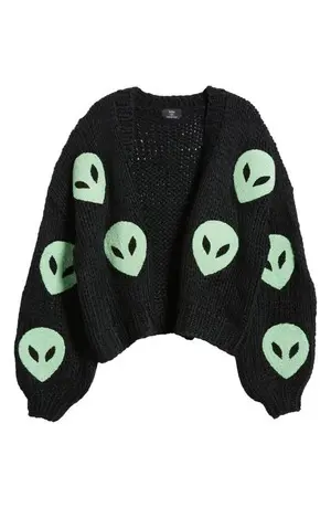 DRESSED IN LALA Visionary Alien Cardigan