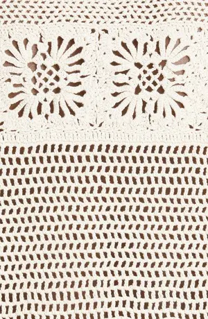 Zimmermann Cotton Crochet Crop Button-up Shirt