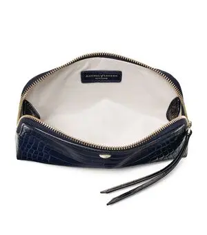 ASPINAL OF LONDON Small Leather Essential Cosmetic Case
