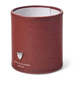 ASPINAL OF LONDON Round Pen Pot - Red