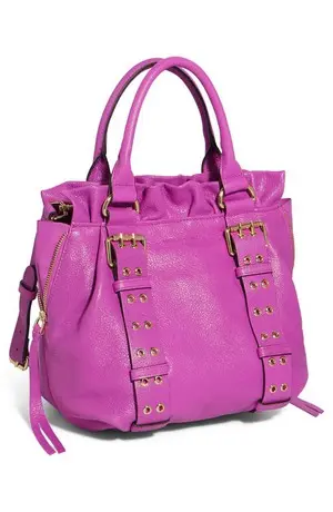 AIMEE Cooper Convertible Leather Shoulder Bag