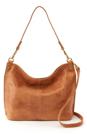 Hobo Pier Convertible Shoulder Bag - Whiskey