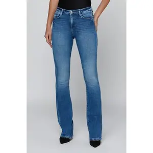 L'Agence L'AGENCE Selma High-Rise Baby Bootcut Jeans Salinas
