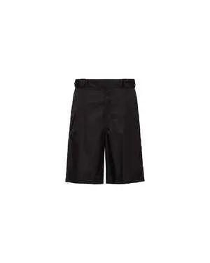 Prada Re-nylon Gabardine Bermuda Shorts - Black