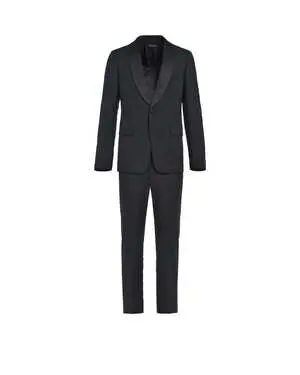 Prada Wool And Mohair Tuxedo - Black