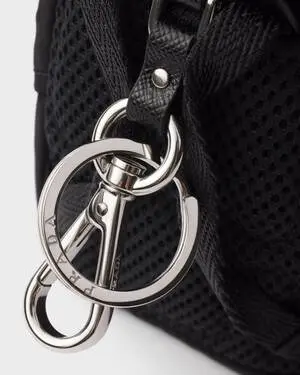 Prada Re-nylon Mini Pouch Keychain Charm