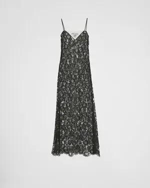 farm rio white embroidered dress Yumi Black Long Sleeve Midi Dress With Floral Embroidery main image 1