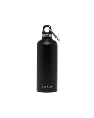 Prada Stainless Steel Insulated Water Bottle - Black