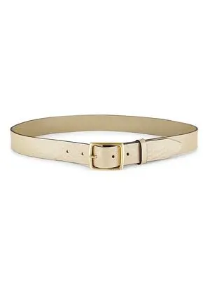 Rag & Bone Women's Boyfriend Leather Belt - Dune  Dune