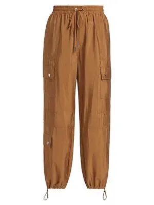 Cinq À Sept Women's Nitsan Utility Pants - Black Baked Cookie