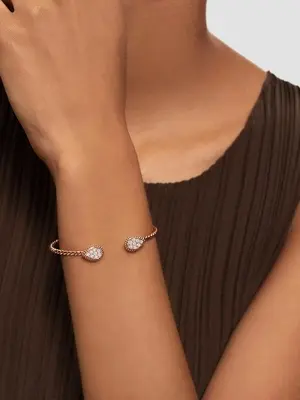 Boucheron Serpent Bohème 18k & 0.65 Tcw Diamond Cuff Bracelet