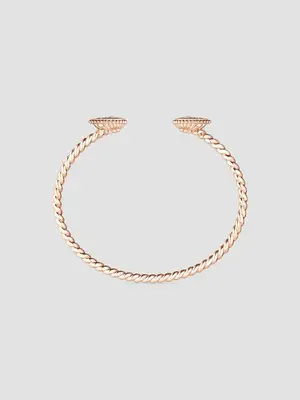 Boucheron Serpent Bohème 18k & 0.65 Tcw Diamond Cuff Bracelet