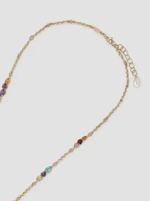 Dolce & Gabbana Easy Rainbow 18k & Semi-precious Gemstone Necklace