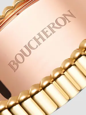 Boucheron Quatre Classique Tri-tone 18k & Pvd Large Ring - One-color