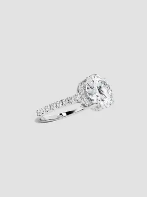 LAB GROWN DIAMONDS 14k Gold & 4.5ct Lab-grown Diamond Engaget Ring
