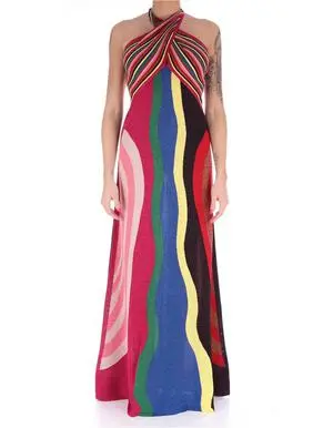 Circus Hotel Dress In Multicolour - 35% Off | Editorialist