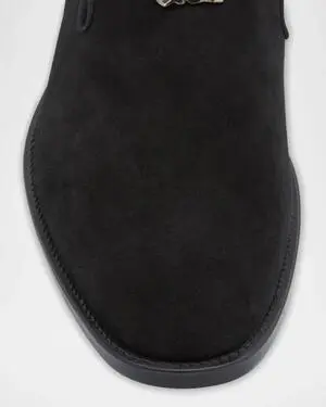 GIUSEPPE ZANOTTI Sorrento 15 Suede Loafers - Nero