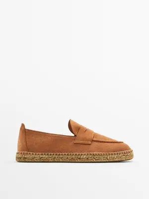 Massimo Dutti Penny Strap Espadrilles In Peach - 58% Off  display picture 2