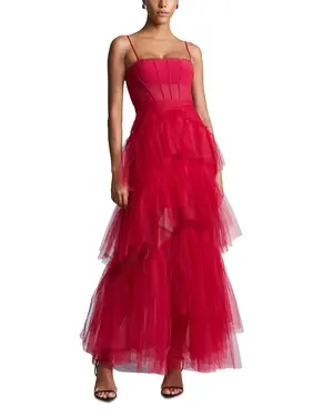 Bcbgmaxazria Sheer Evening Dresses