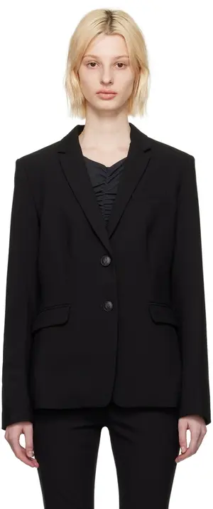 Rag & Bone Razor Cady Blazer - Black