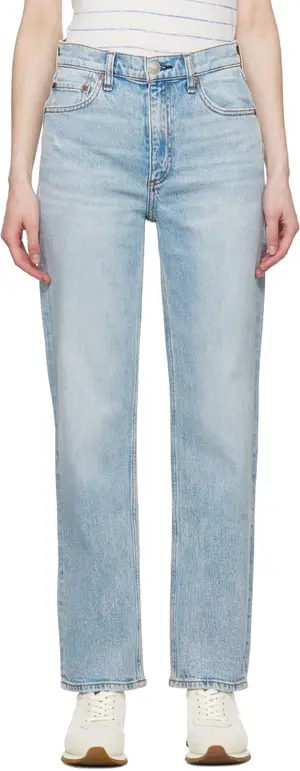 Rag & Bone Rag & Bone Blue Harlow Jeans - Lou1