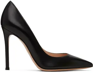 GIANVITO ROSSI Gianvito Rossi Black Pointed Heels - Black