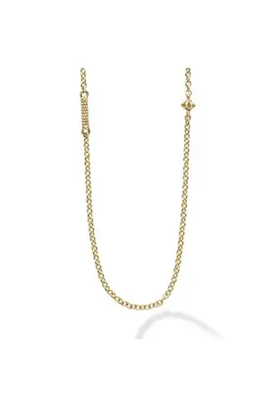 Lagos Caviar 32 Inch Chain Necklace - Gold