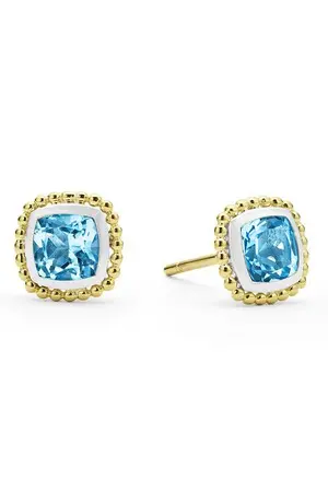 Lagos Rittenhouse Swiss Topaz Stud Earrings - Blue