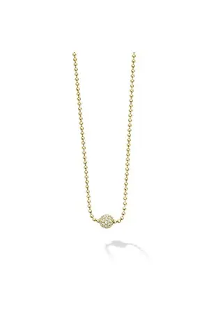 Lagos Covet Diamond Sphere Necklace