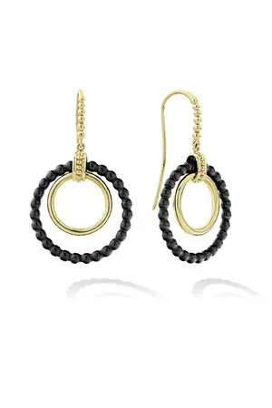 Lagos Meridian Drop Earrings - Gold