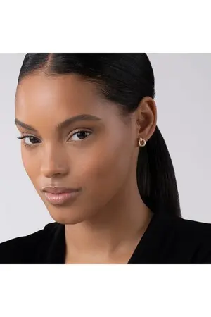 Lagos Meridian Circle Stud Earrings