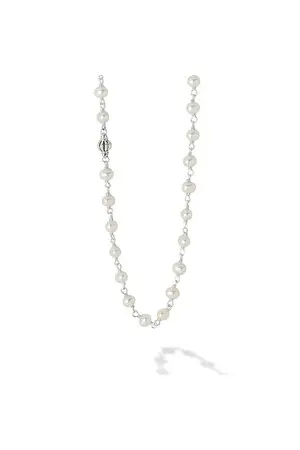 Lagos Luna Pearl Necklace - Red