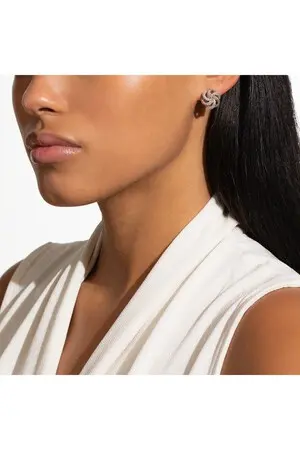 Lagos Love Knot Two-tone Earrings