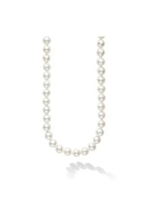 Lagos Luna Pearl Necklace - Red