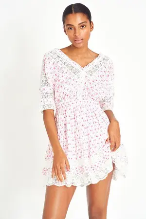 LoveShackFancy Newton Mini Dress