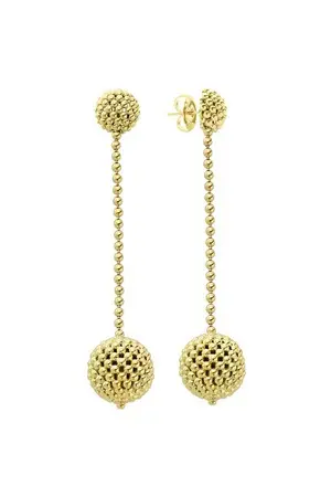 Lagos Caviar Ball Drop Earrings