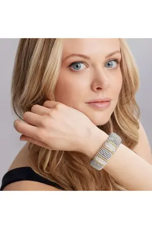 Lagos Caviar Lux Double Station Diamond Bracelet