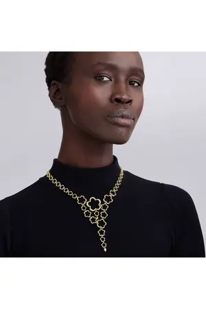 Lagos Caviar Gold 18k Gold Link Necklace