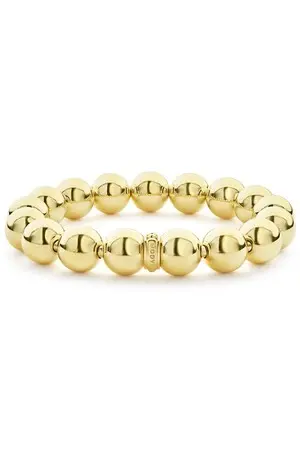 Lagos Caviar 18k Beaded Bracelet - Gold