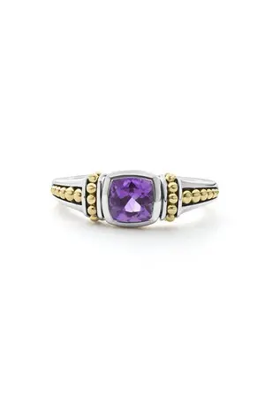 Lagos Rittenhouse Amethyst Ring - Gold
