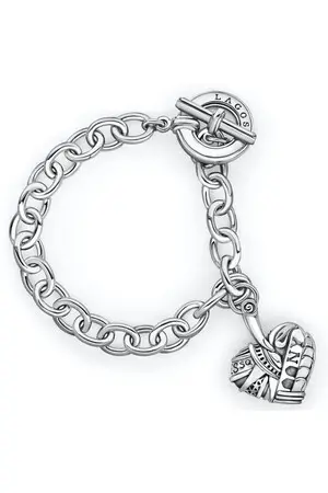 Lagos Hearts Of Heart Of New York Charm Bracelet - Silver