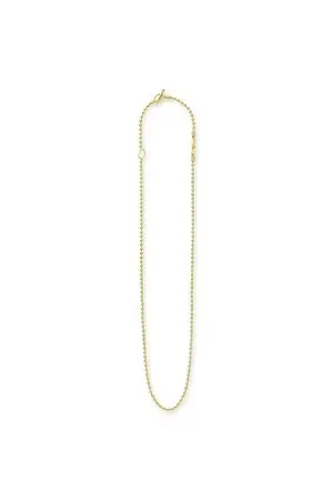 Lagos Signature Caviar 18k Beaded Toggle Necklace